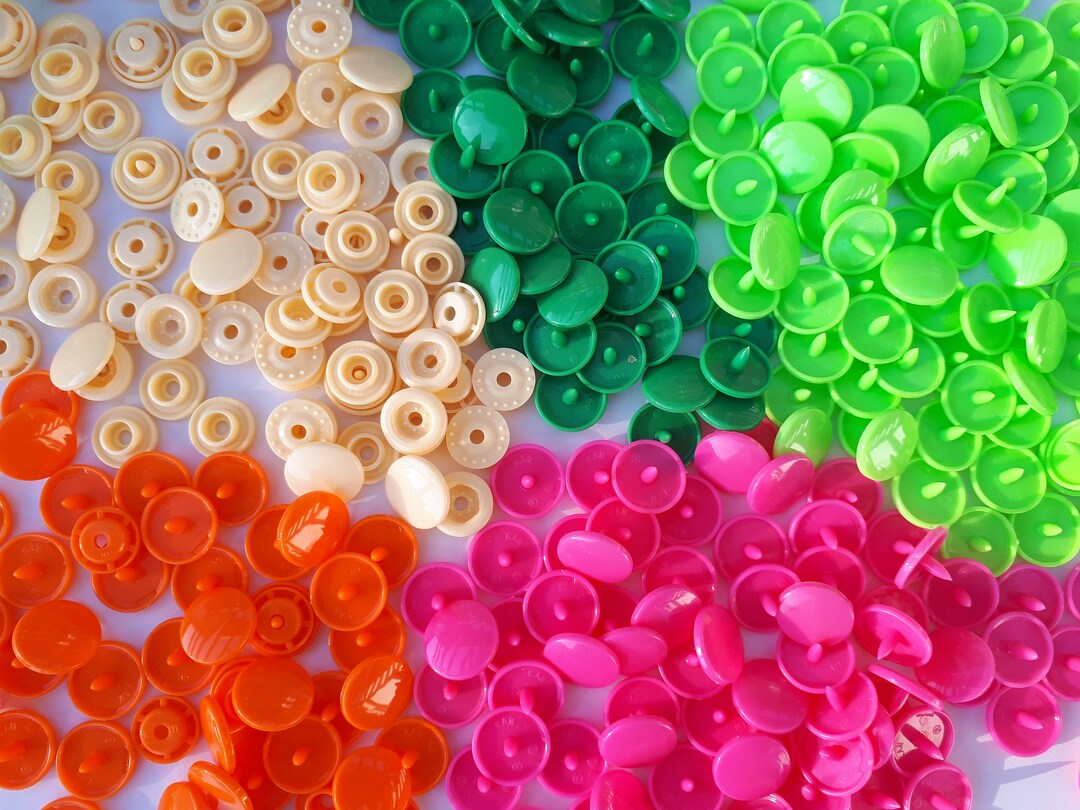 20 Sets KAM Snaps Size 20 / Plastic Snaps / KAM Snaps T5 / Cloth Diaper ...