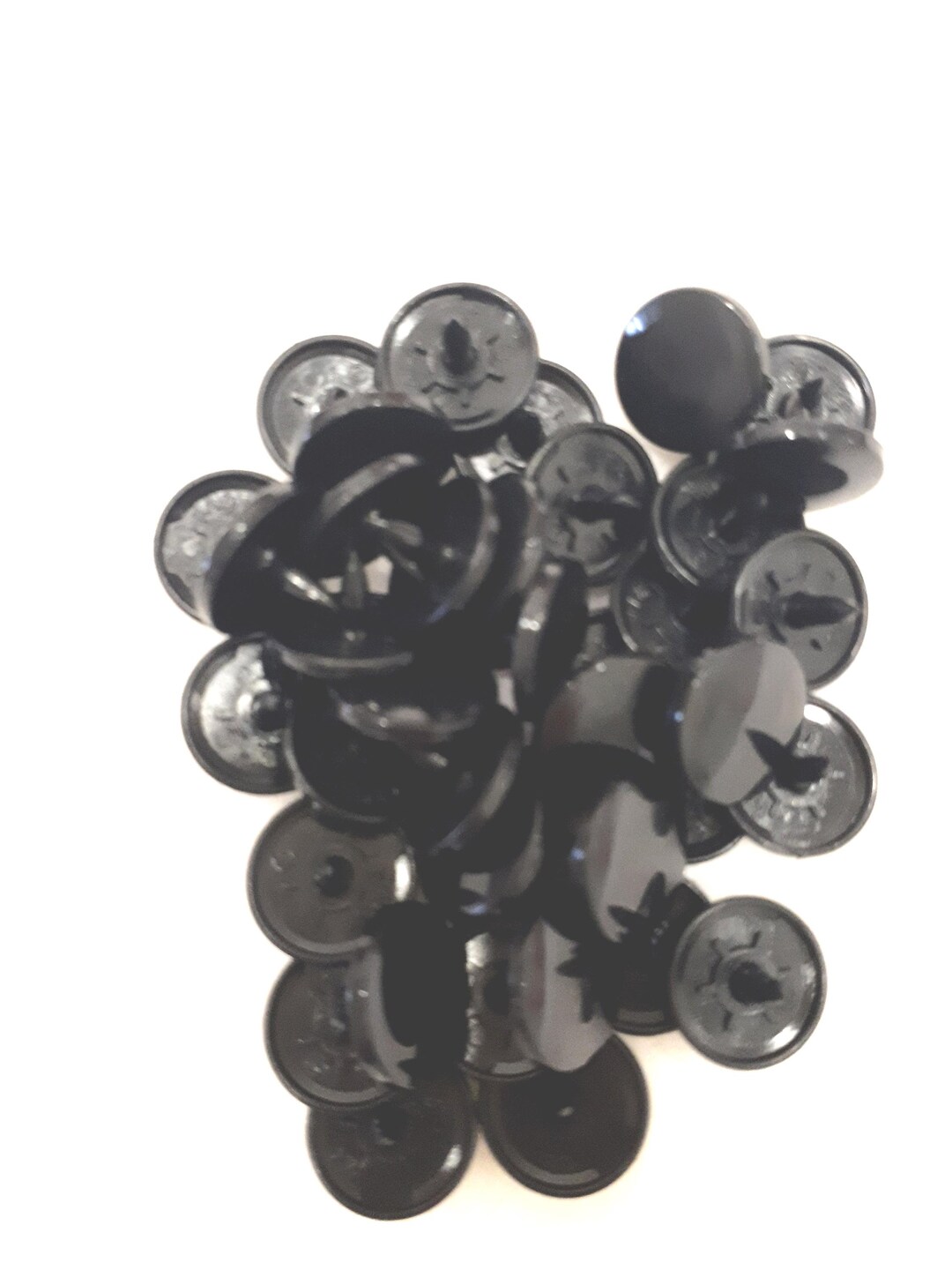 20 KAM Snaps Long Prong Size 20 / Plastic Snaps / 20 Sets KAM Snaps T5 ...