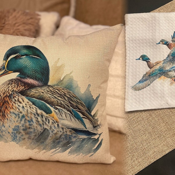 Duck Pillow - Etsy