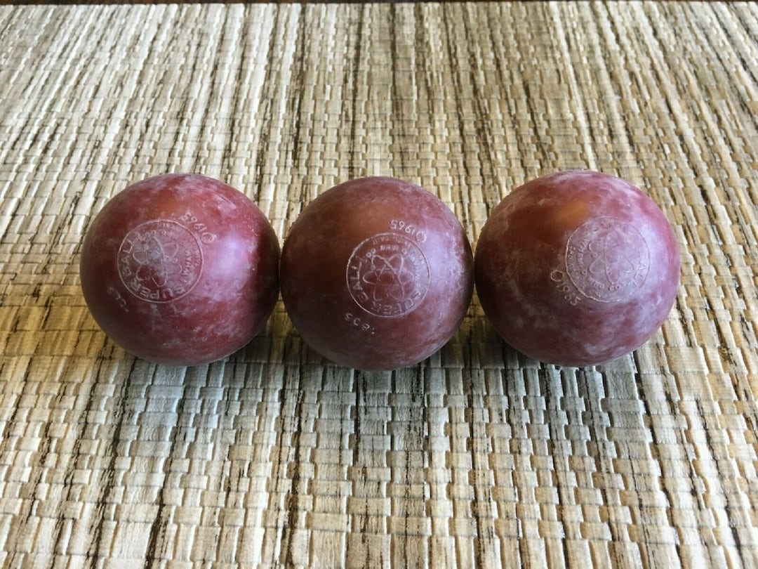 THREE Original "1965" WHAM-O Super Balls Superballs - New Old Stock ...