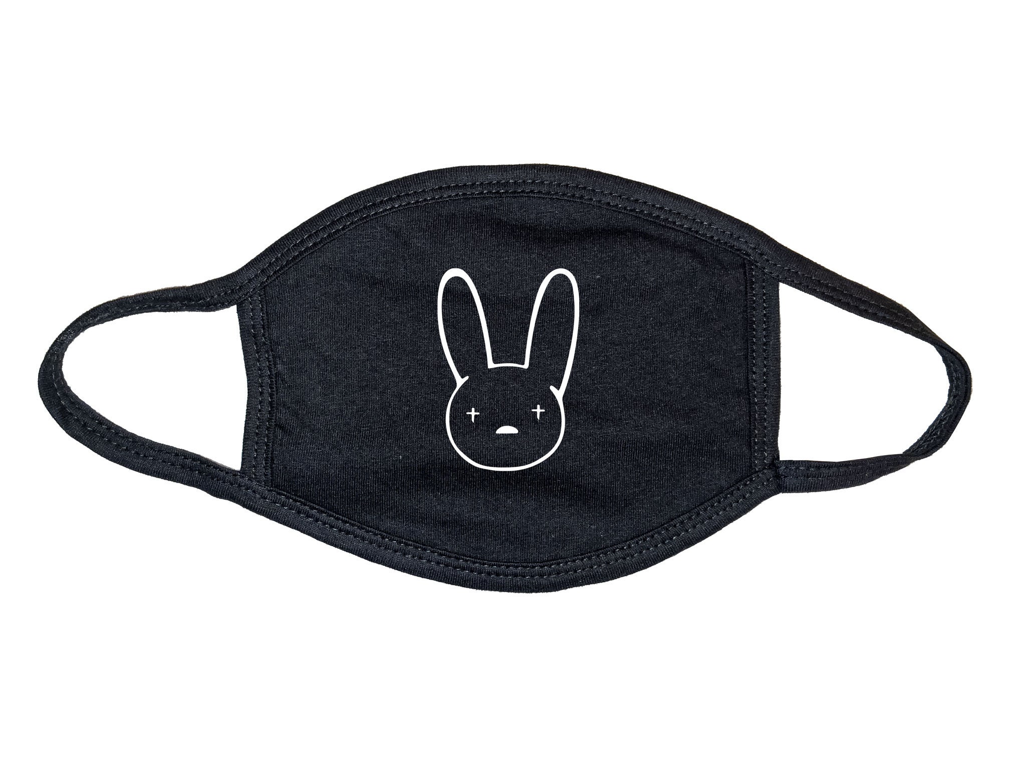 Bad Bunny Mask Bad Bunny Cute Mask Bad Bunny Merch Face | Etsy