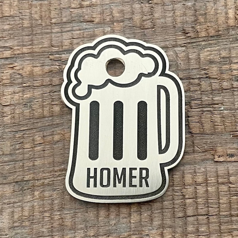 Beer Dog Tag - Etsy