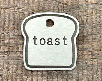 Personalized Vintage Dog Tag // Stamped Dog Tag Dog ID Tag - Etsy