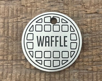 Personalized Vintage Dog Tag // Stamped Dog Tag Dog ID Tag Custom Pet ...