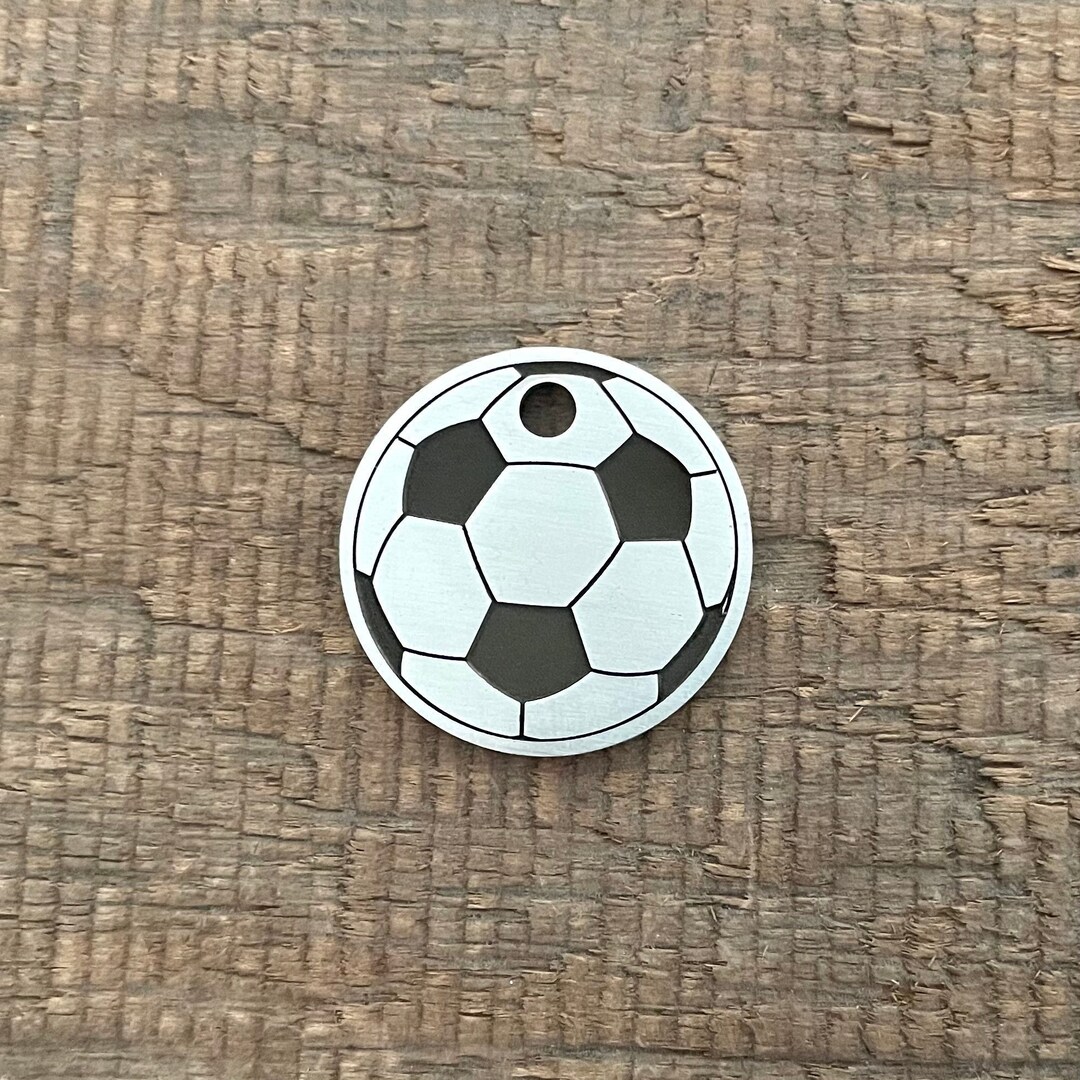 Soccer Ball Pet Tag, Sports, Football Dog ID Tag, Cat ID Tag, Cat ...