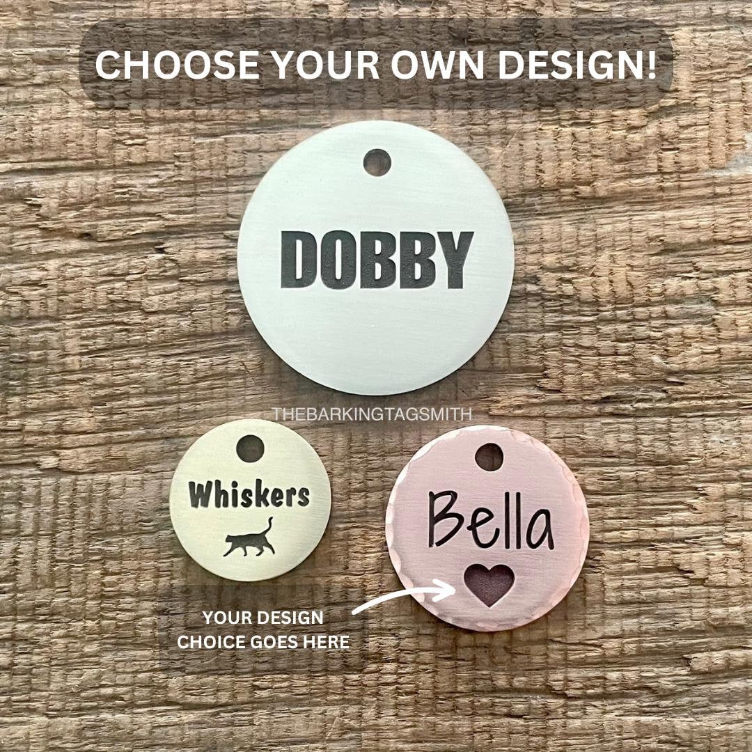 Choose Your Own Design Pet ID Tag, Cat ID Tag, Personalized Dog Tag ...