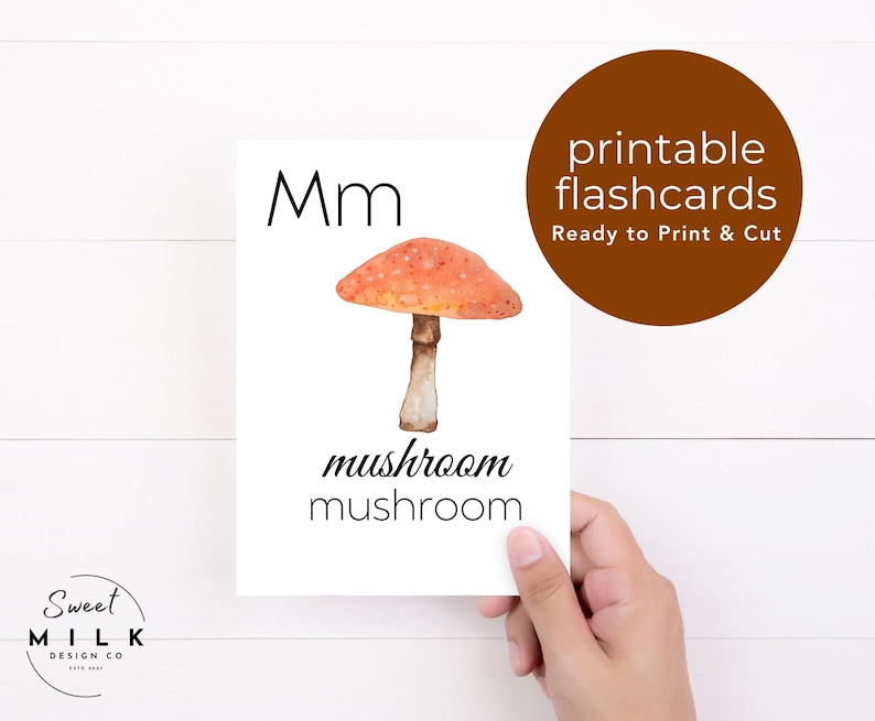 ALPHABET FLASH CARDS, Preschool Printable, Homeschool Resources ...