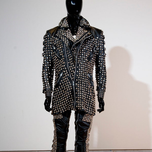 Gothic Rock Suit Jacket - Etsy