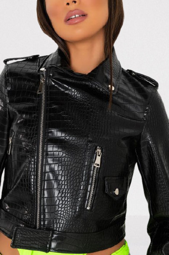 Black Leather Jacket Textures