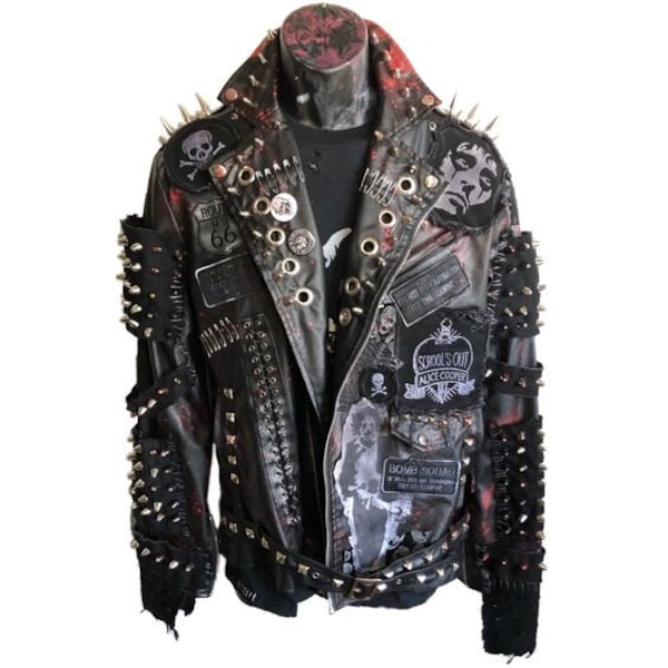 Punk Rock Jacket - Etsy