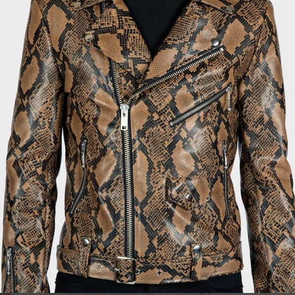 Snakeskin Jacket - Etsy