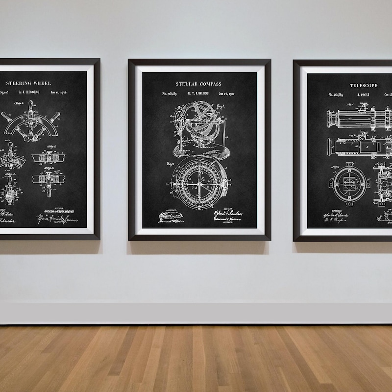 Blueprint Art - Etsy