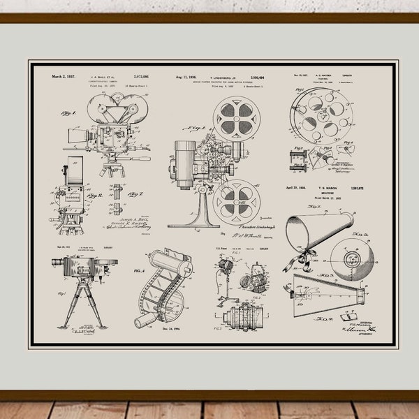 Camera Patent Print - Etsy