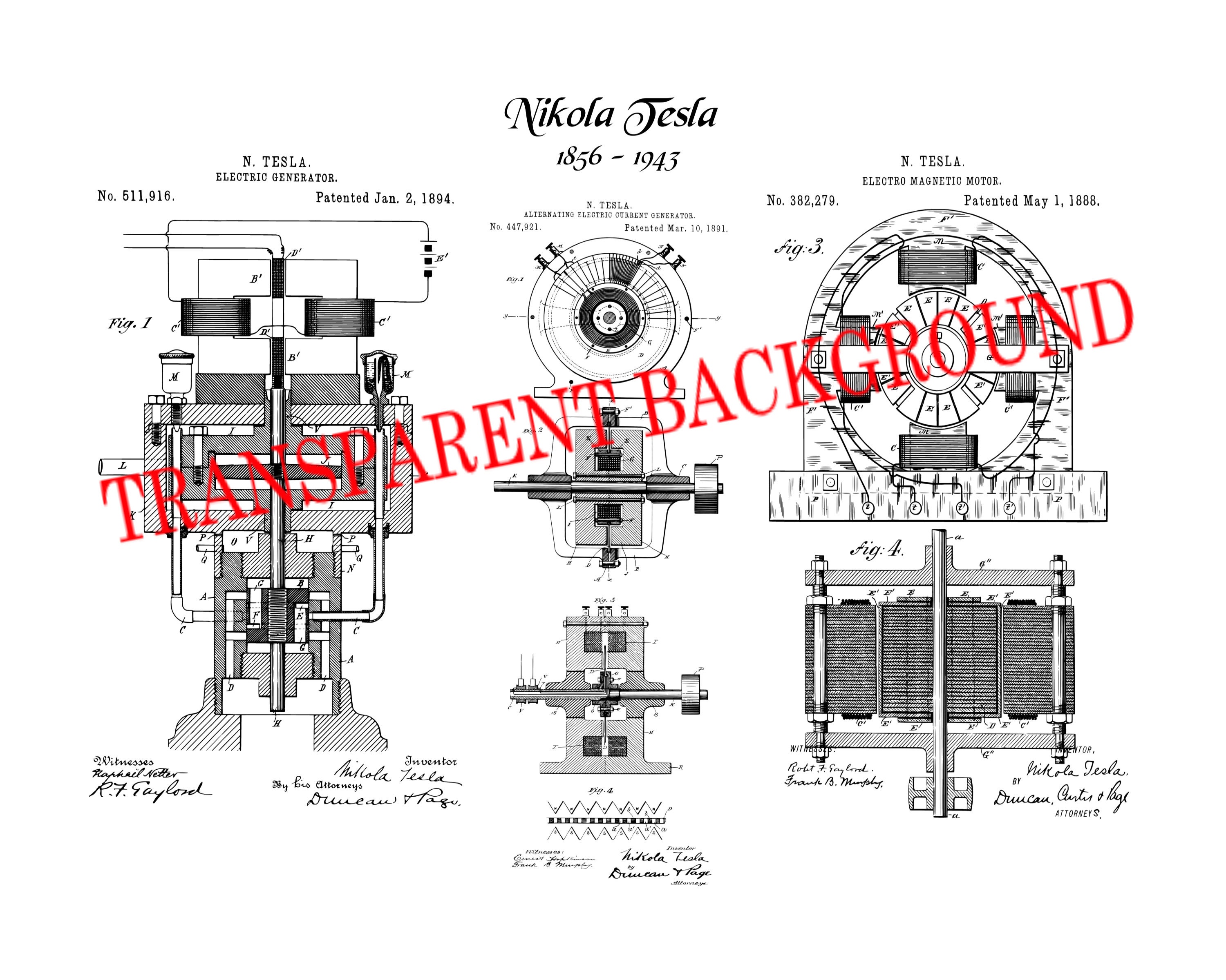 Nikola Tesla Alternating Current Diagram