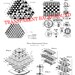 Chess Board, Blueprint Poster, Group of 3 US Patents Art, 3D Chess ...