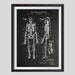 Anatomical Skeleton Patent Print: Medical Anatomy Art (digital Download ...