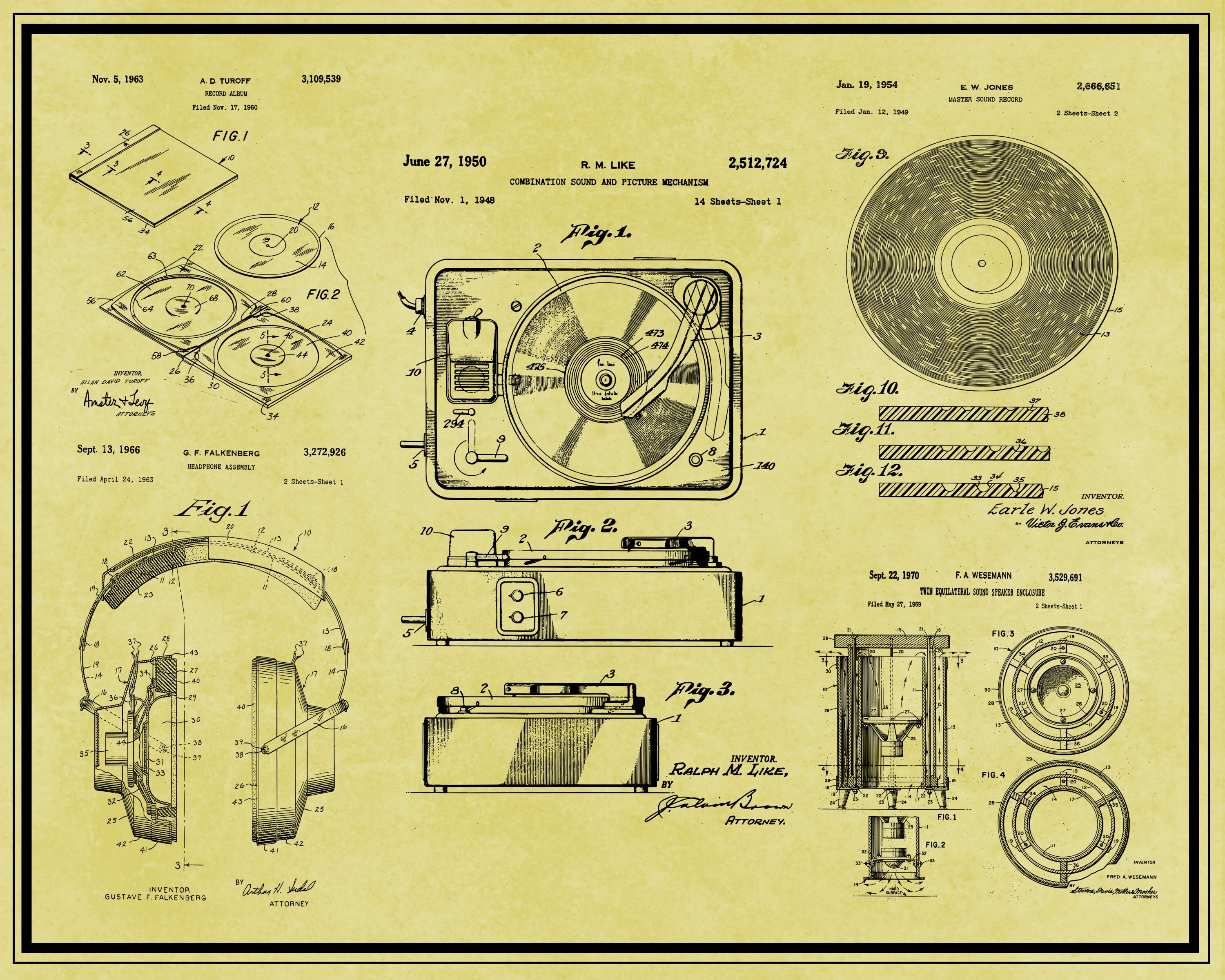Audio Equipment Poster