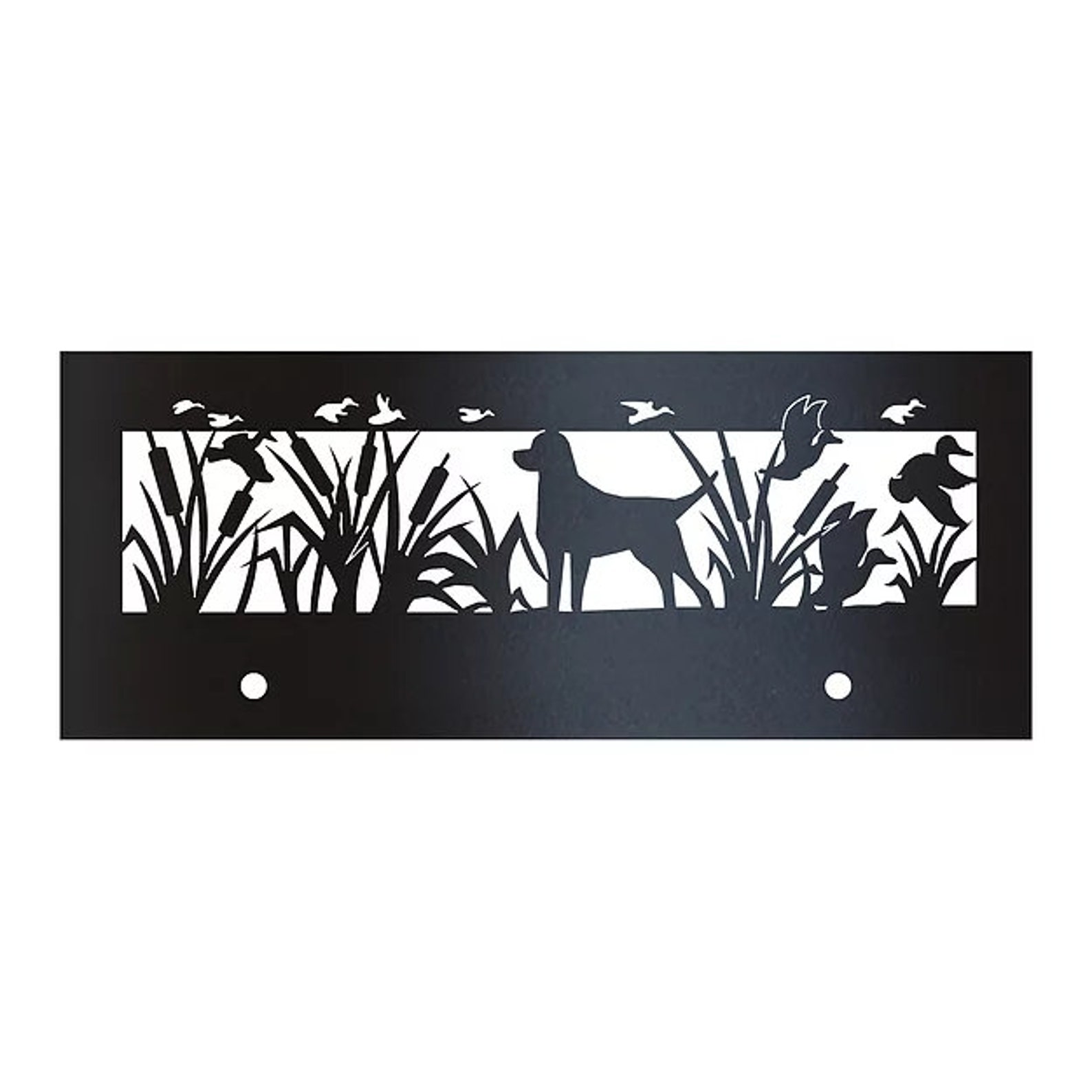 Labrador & Ducks Fire Pit Ring, 16" Tall, Heavy Duty, Great Gift for ...