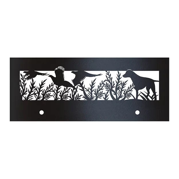 Dog & Pheasant Fire Pit Ring, 16" Tall, Heavy Duty, Gift for Hunter ...