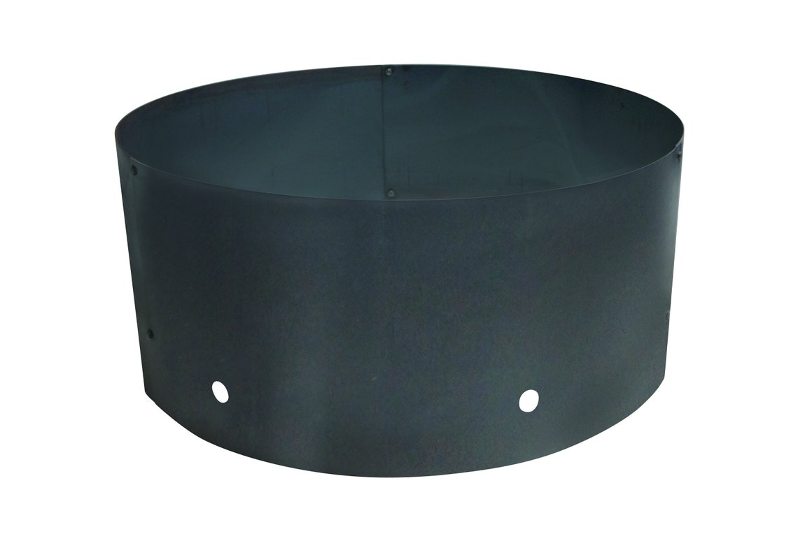 Solid Multipiece Extra Tall Fire Pit Ring, 16" Tall, Heavy Duty, Fire ...