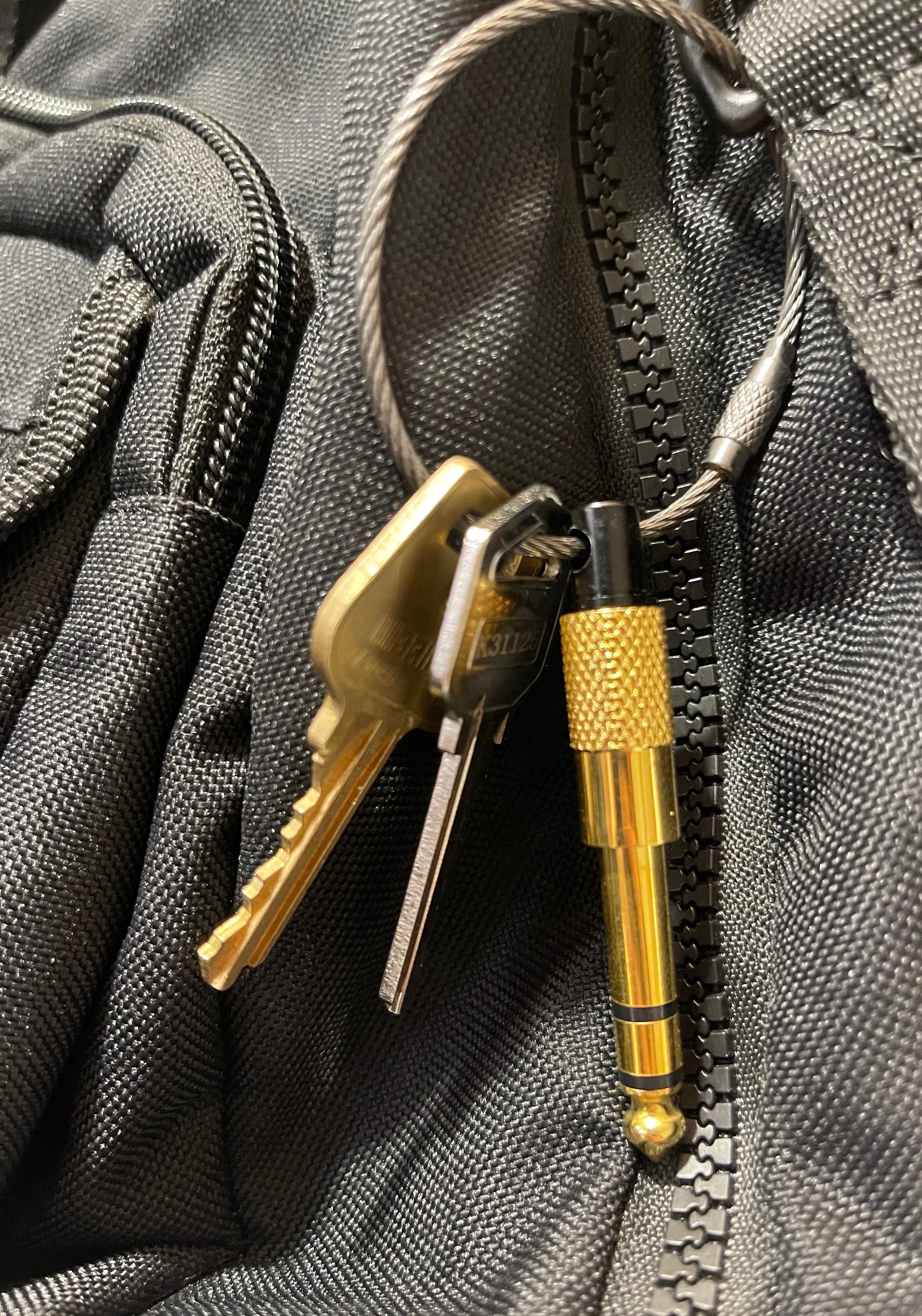 Music 1/4 Inch STEREO Adapter Keychain - **usable and Detachable** - Etsy