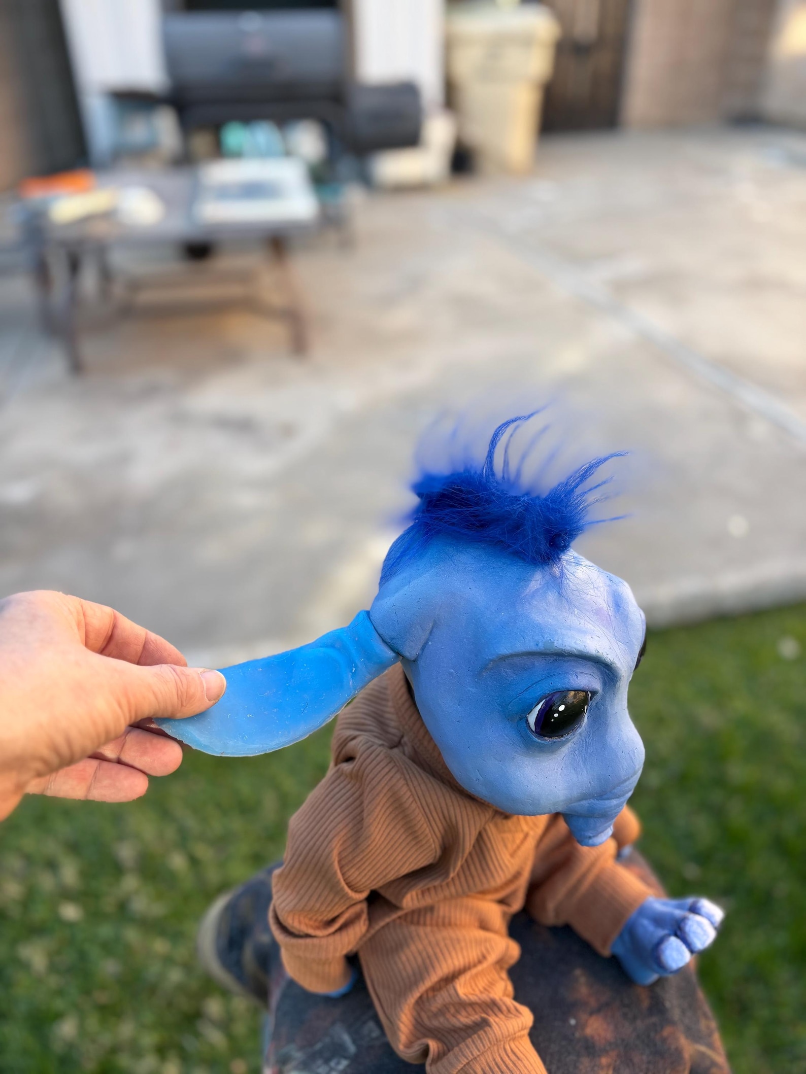 Baby Alien Elephant Blue Neel Doll Reborn - Etsy