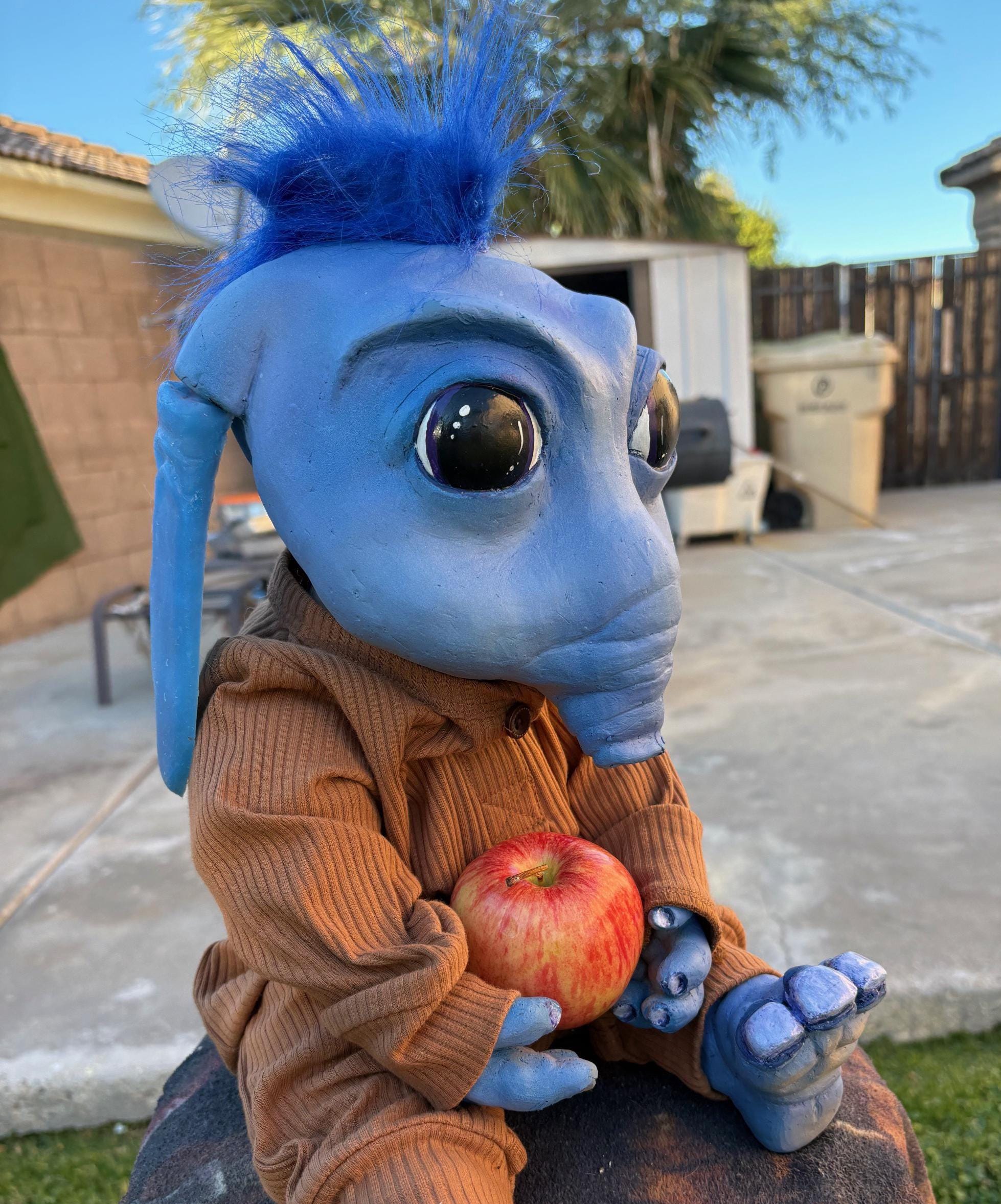 Baby Alien Elephant Blue Neel Doll Reborn - Etsy