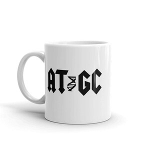 AT GC Molecular Biology DNA Mug - Etsy