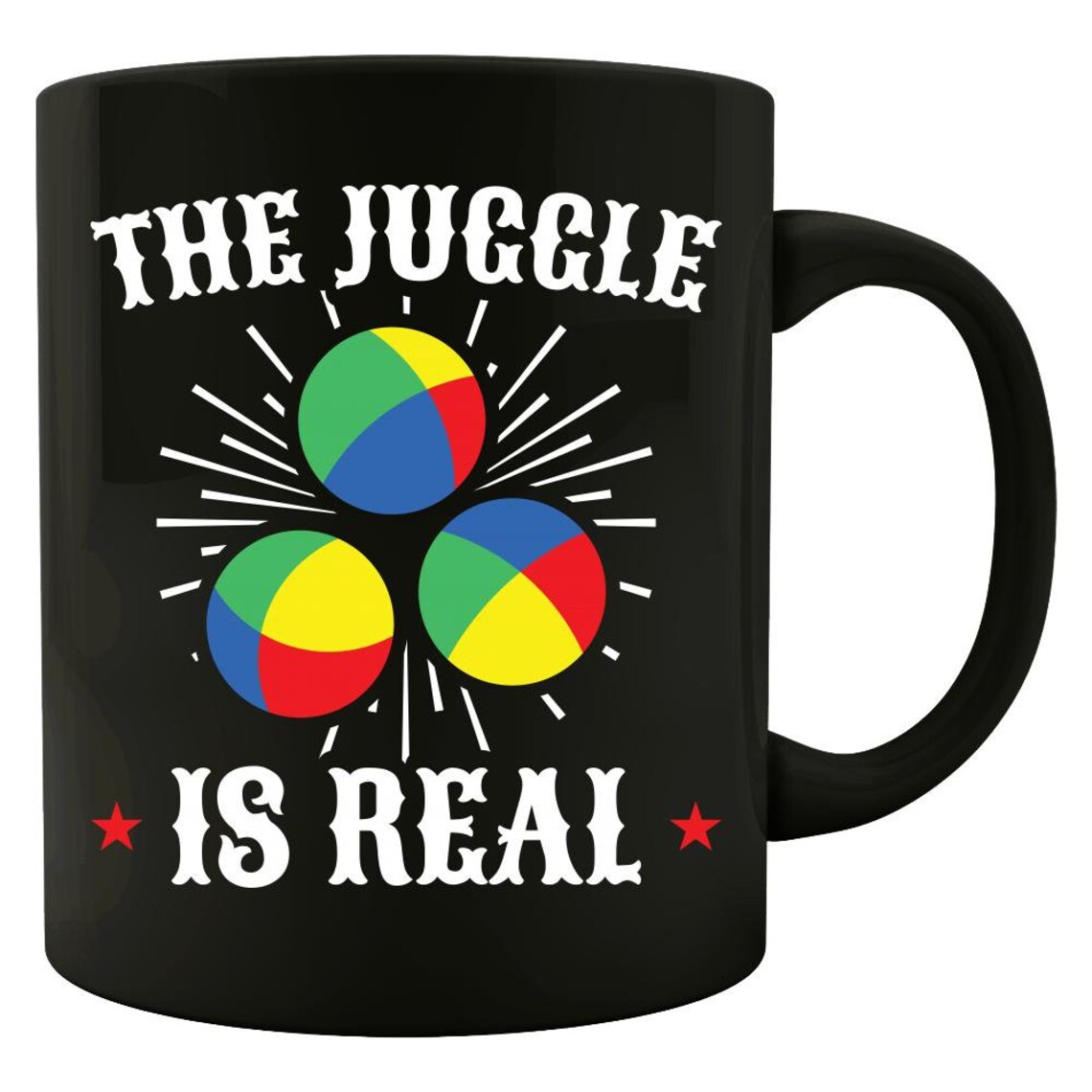Juggling Joke for Jugglers the Juggle is Real Gift Coffee Mug - Etsy