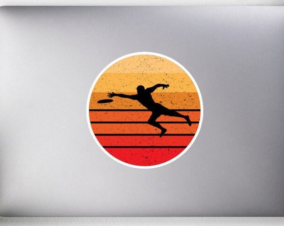 Ultimate Frisbee Bubble-free Sticker for an Ultimate Player - Etsy
