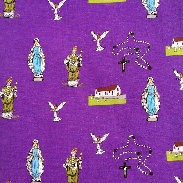 Religious Fabric - Etsy