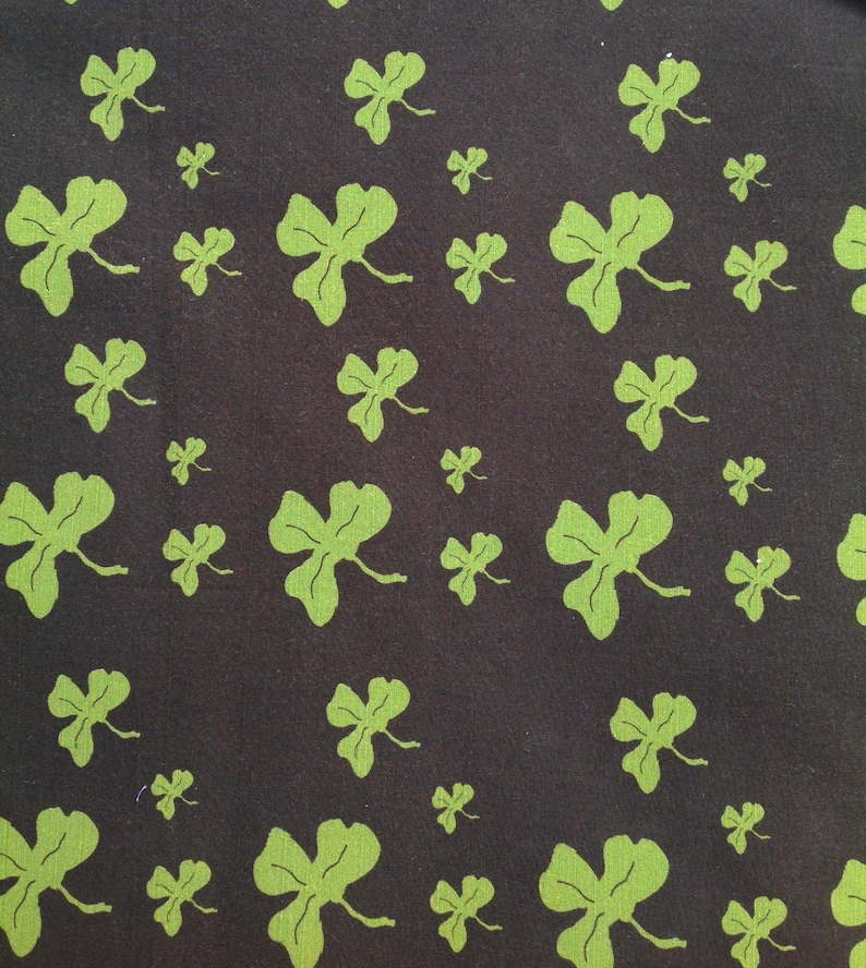 Shamrock Fabric - Etsy