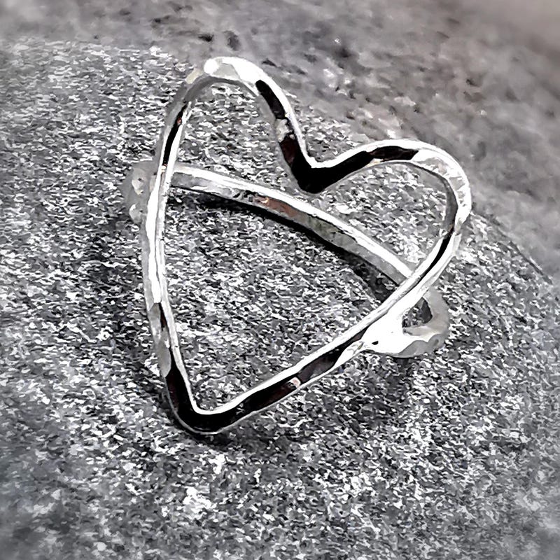 Minimalistic Chunky Ring - Etsy