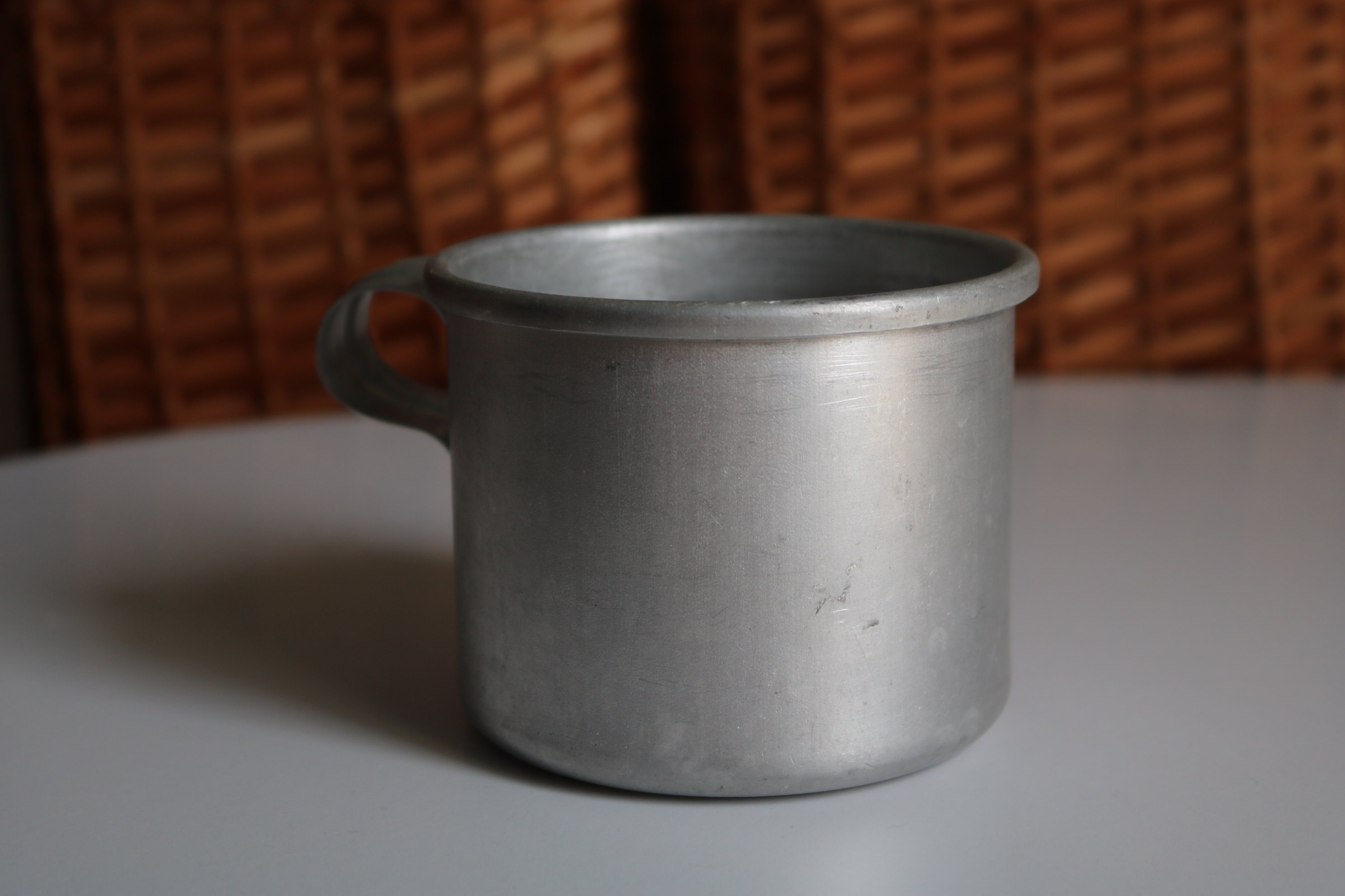 Aluminum Mug, Vintage Military Cup, Made in USSR, Rustic Home Decor ...