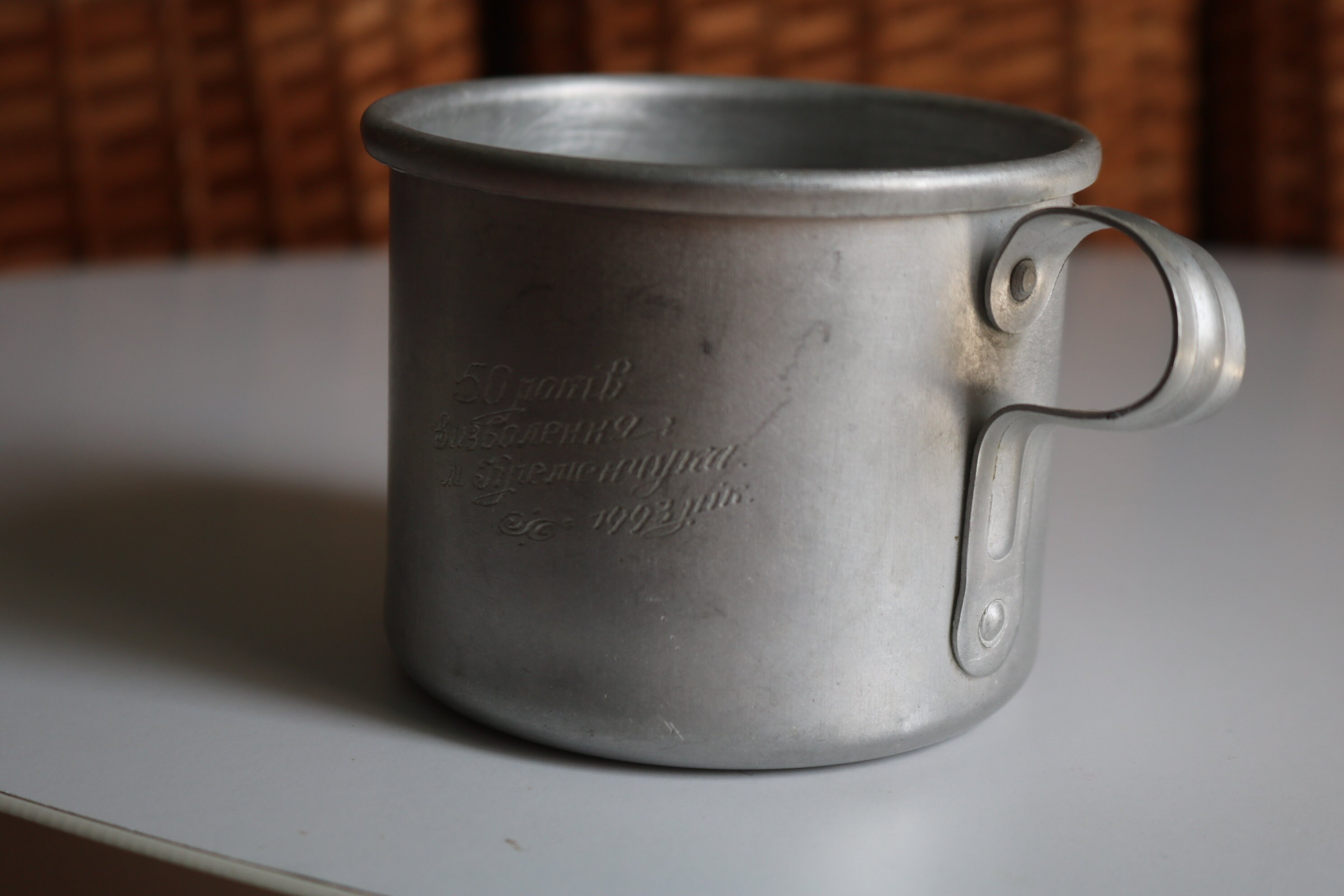 Aluminum Mug, Vintage Military Cup, Made in USSR, Rustic Home Decor ...