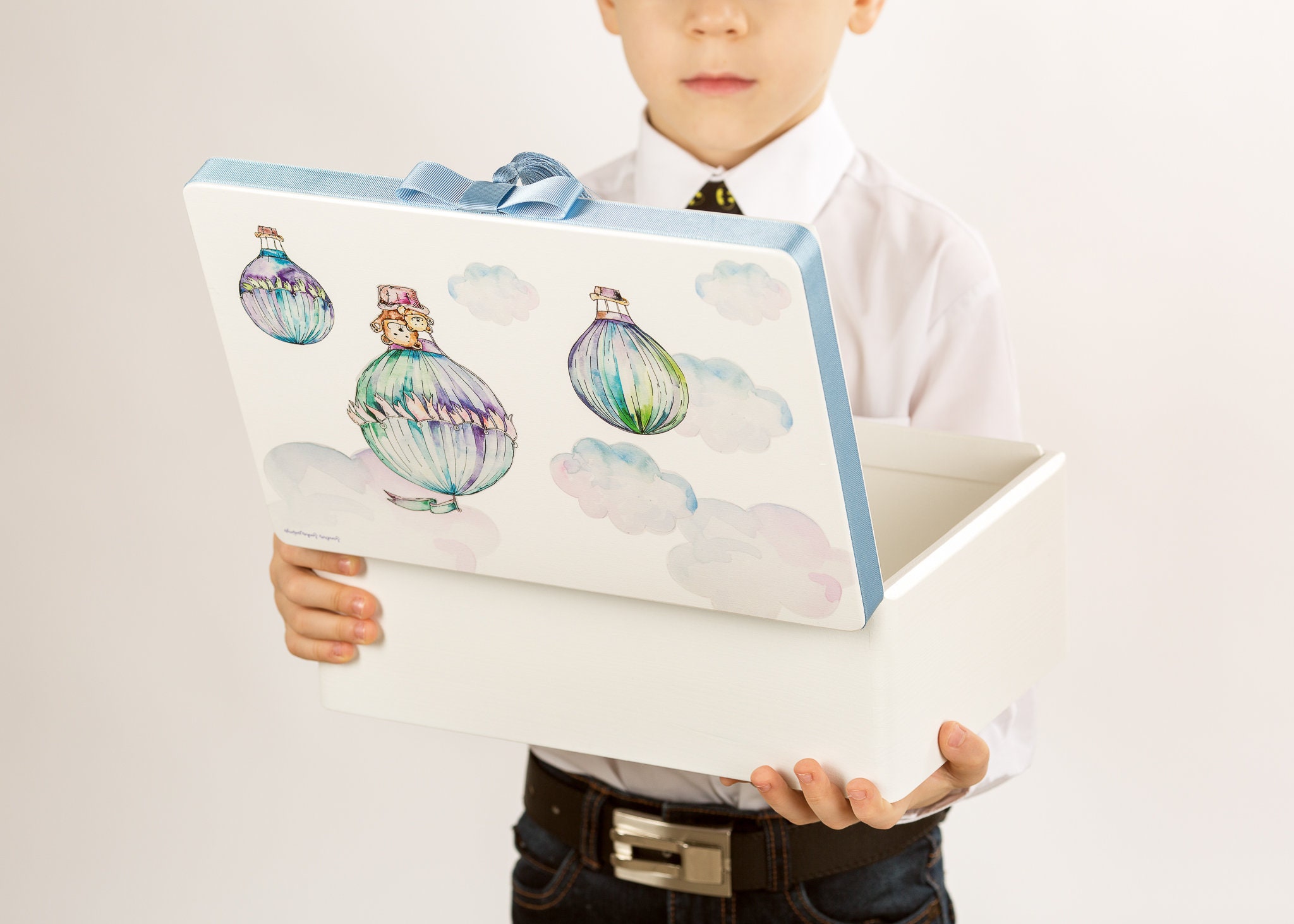 Keepsake Box Personalized Memory Box Christening Gift Box - Etsy