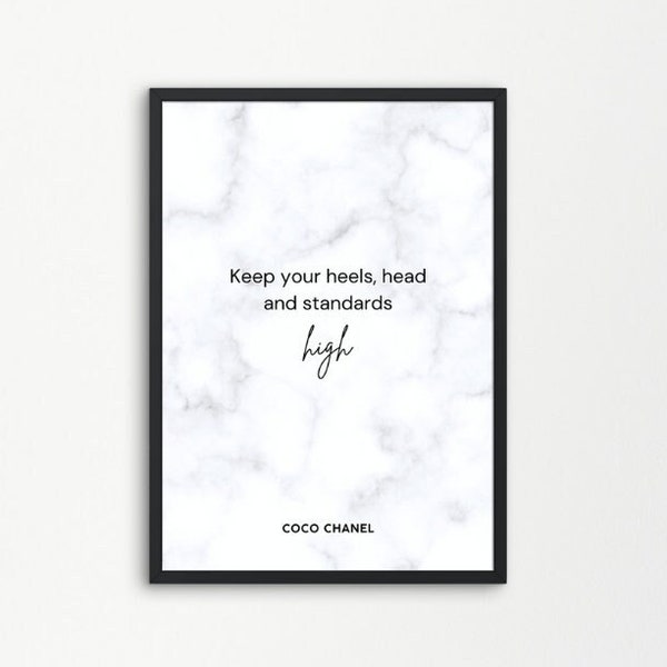 Chanel Poster - Etsy