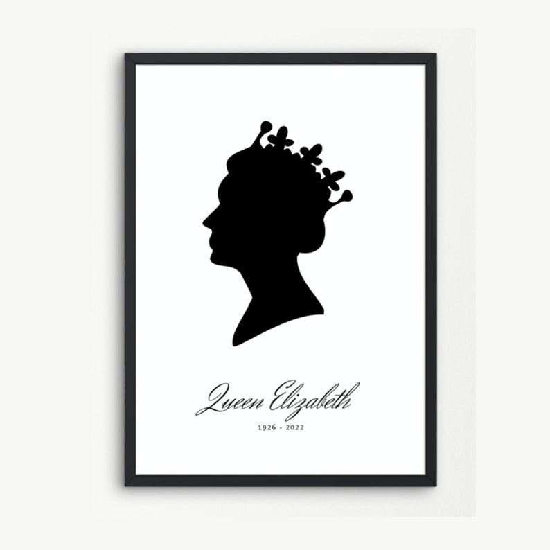 Queen Elizabeth Wall Prints Set of 3 . Queen Elizabeth Quotes. Semper ...