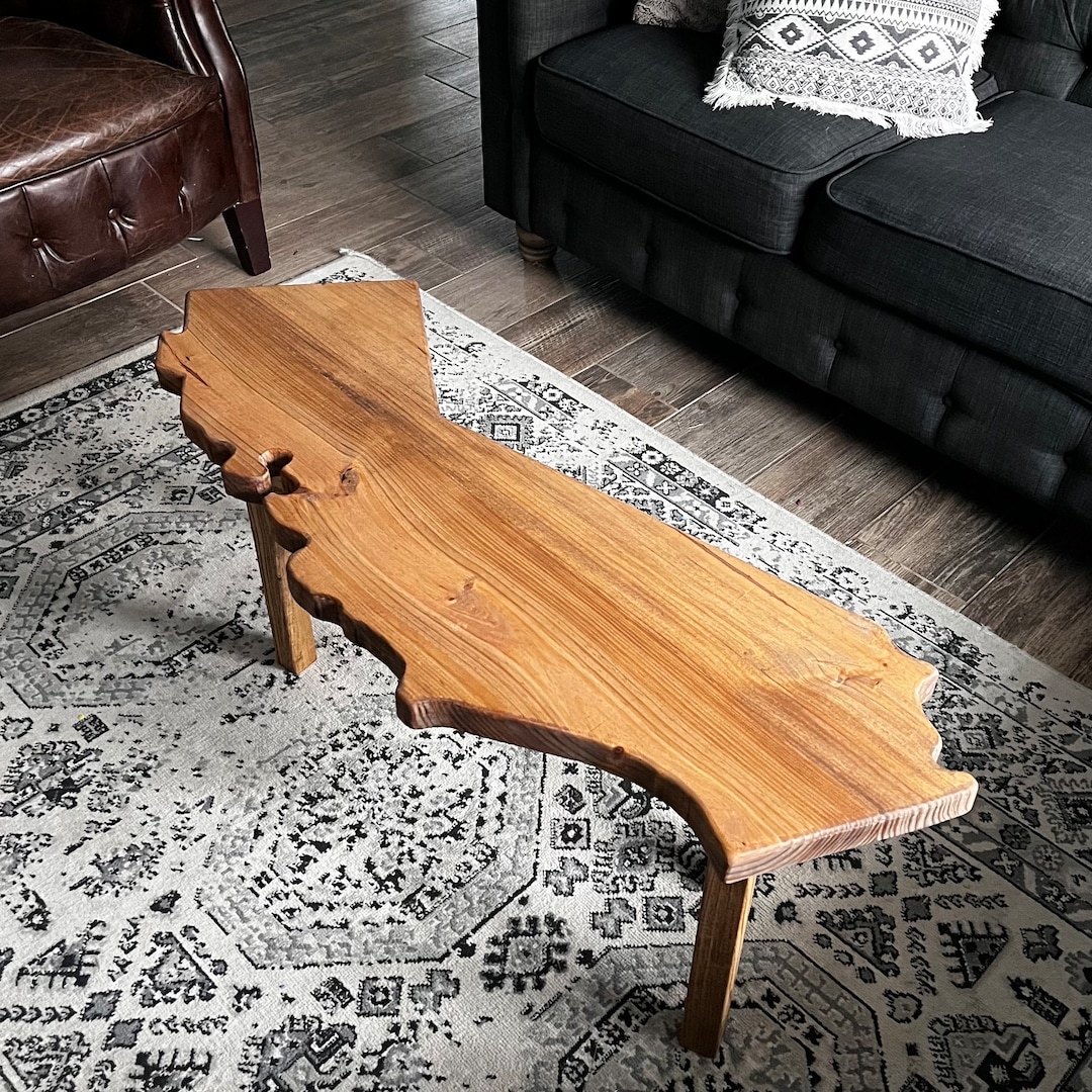 Americana Coffee Table. USA. Rustic American Flag Industrial America ...