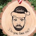 Wooden Christmas Ornament Drake, Santa Do You Love Me, Rap, Hiphop ...
