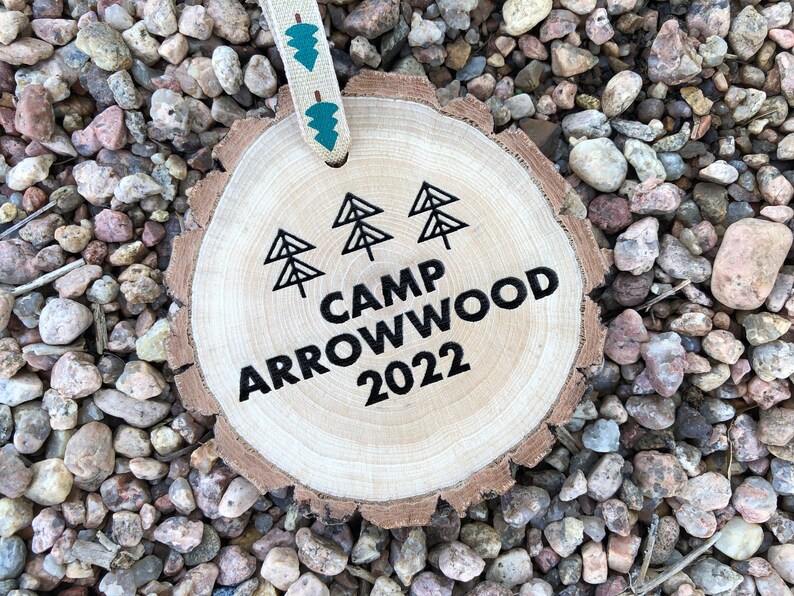 Wooden Camp Ornament Arrowwood Shamineau YMCA Kippewa - Etsy