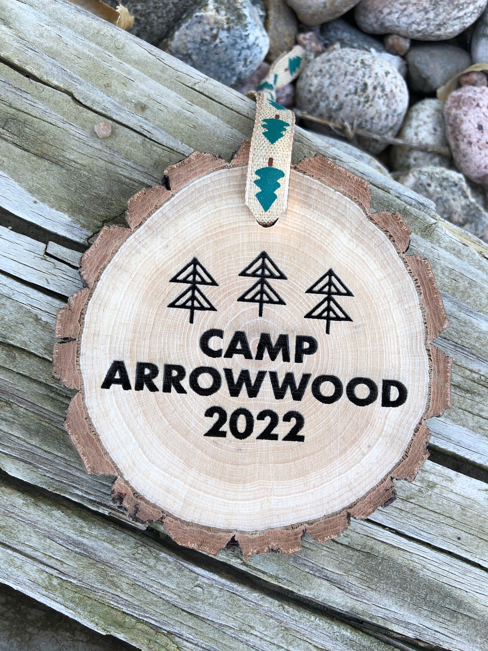 Wooden Camp Ornament Arrowwood Shamineau YMCA Kippewa - Etsy