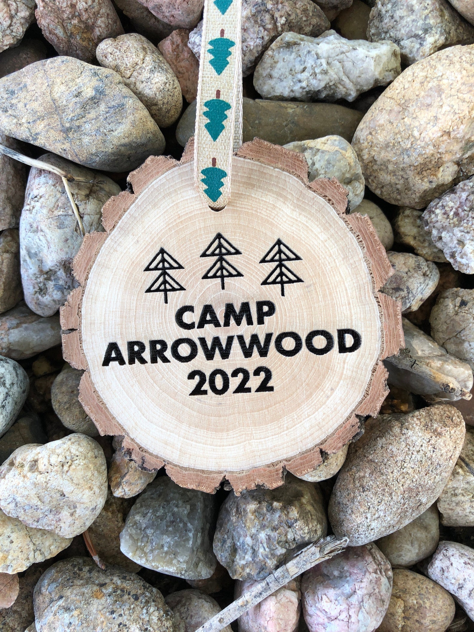 Wooden Camp Ornament, Arrowwood, Shamineau, YMCA, Kippewa, Timberline ...