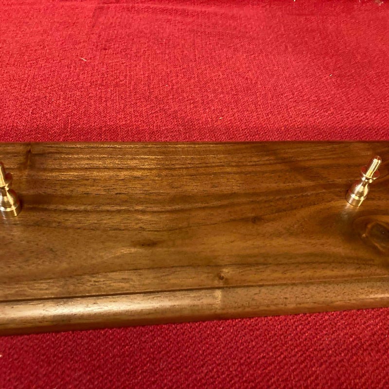 Walnut Pedestal Base - Etsy