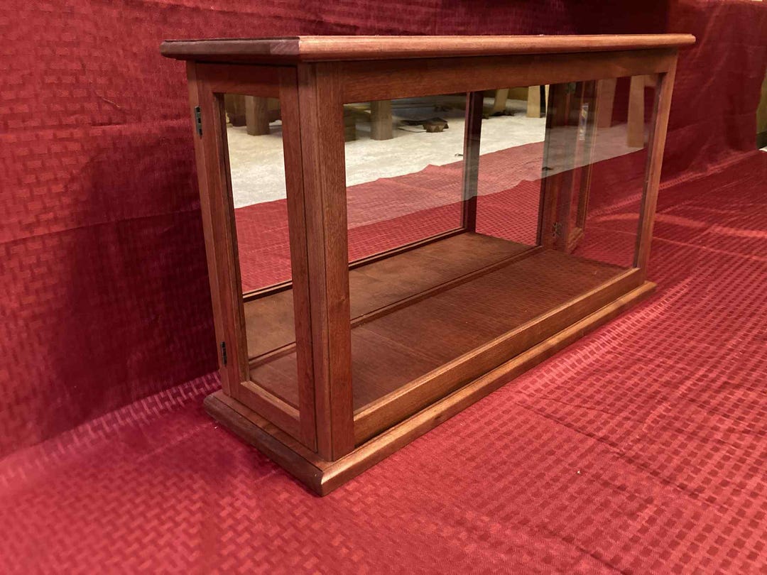 Ship Model Display Case Cherry - Etsy