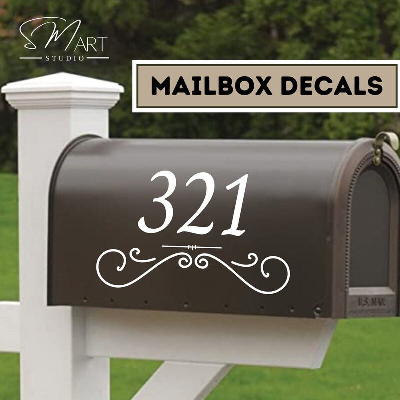 Mailbox Numbers - Etsy