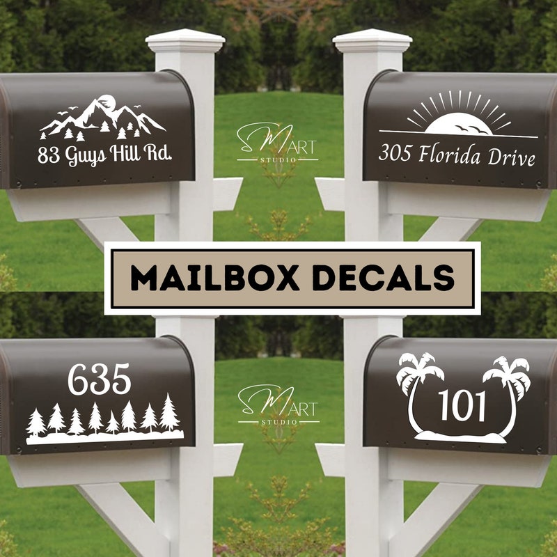 Mailbox Address Plate - Etsy