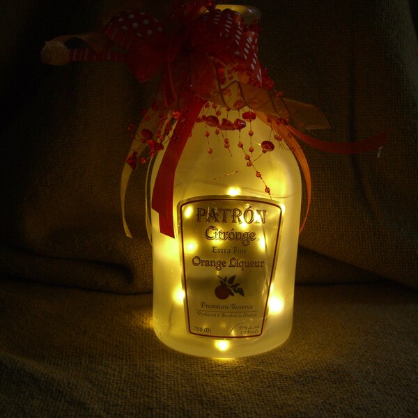 Patron Bottle Lamps - Etsy
