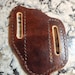 Handmade Pancake Leather Knife Sheath - Etsy