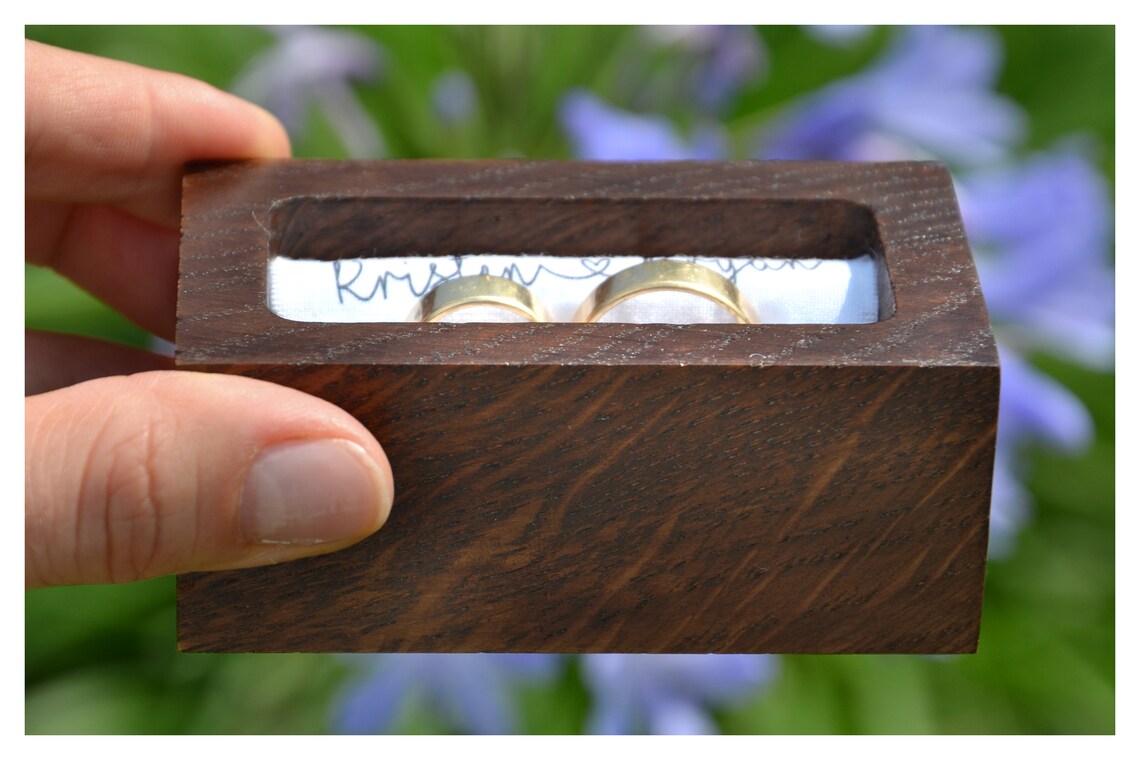 Personalized Ring Bearer Box wedding Box Wedding Ring - Etsy